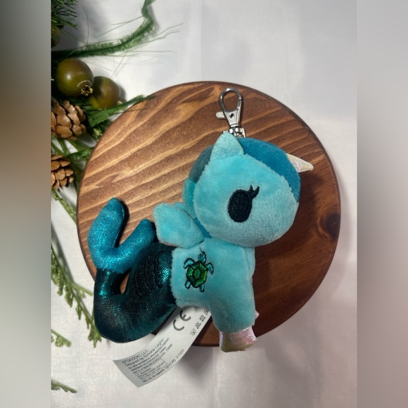 tokidoki | Accessories | Tokidoki Mermicorno Plush Keychain Blue ...